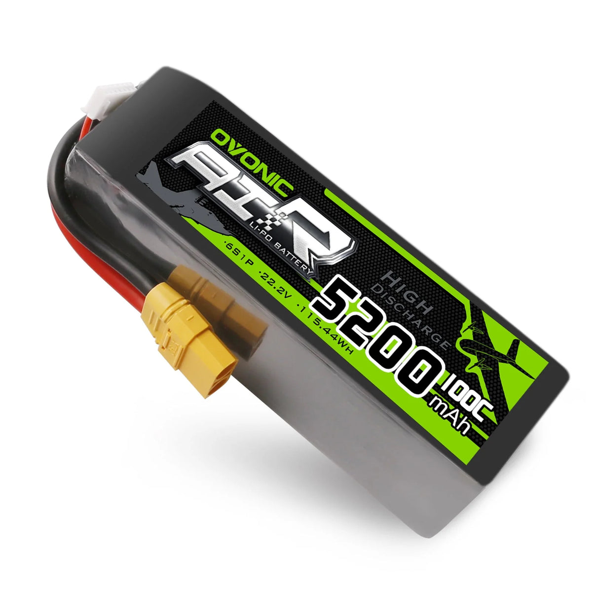 Ovonic 6S 5200mAh 6S 100C 22,2V XT90 & AS150 X-Class Cinelifter – LiPo24.de I Der Akku Profi