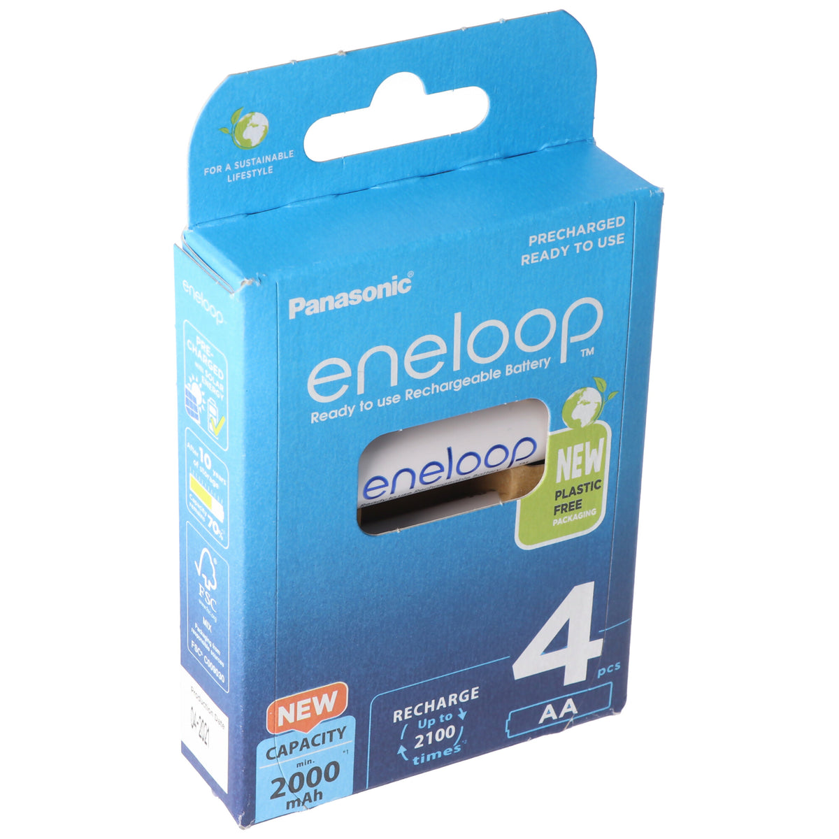 Eneloop Mignon AA 1,2V 2000mAh HR-3UTG Akku4er Pack – LiPo24.de I Der ...