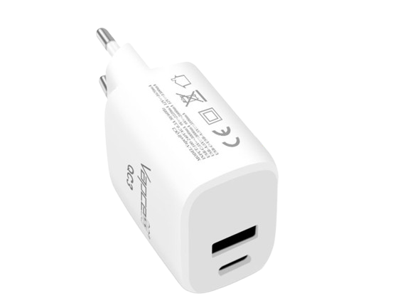 USB-Netzteil Vapcell QC3 5V-3A / 9V-2A / 12V-1,67A Quick Charge ...