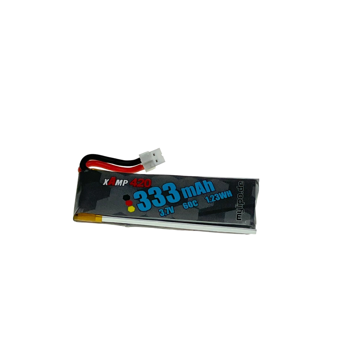 Mylipo Lipo Akku 333mAh 3,7V 1S 60C/120C BLADE mcp x – LiPo24.de I Der ...